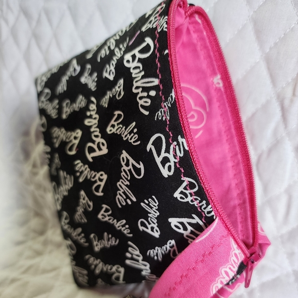 Bags | Barbie Inspired Coin Bag Zipper Pouch Handmade | Poshmark